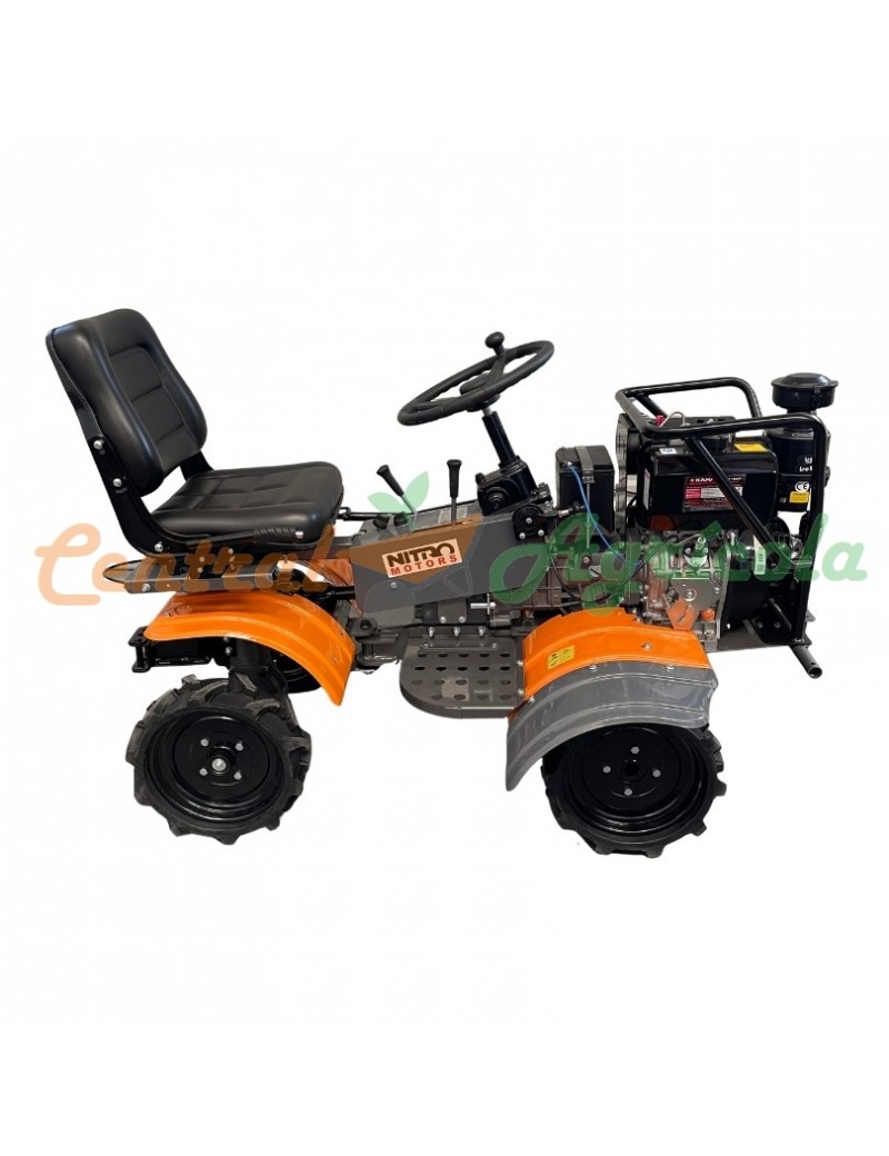 Tractor Motocultivador Full Diesel 4WD 15 Hp 532cc Nitro Motors Carro ...