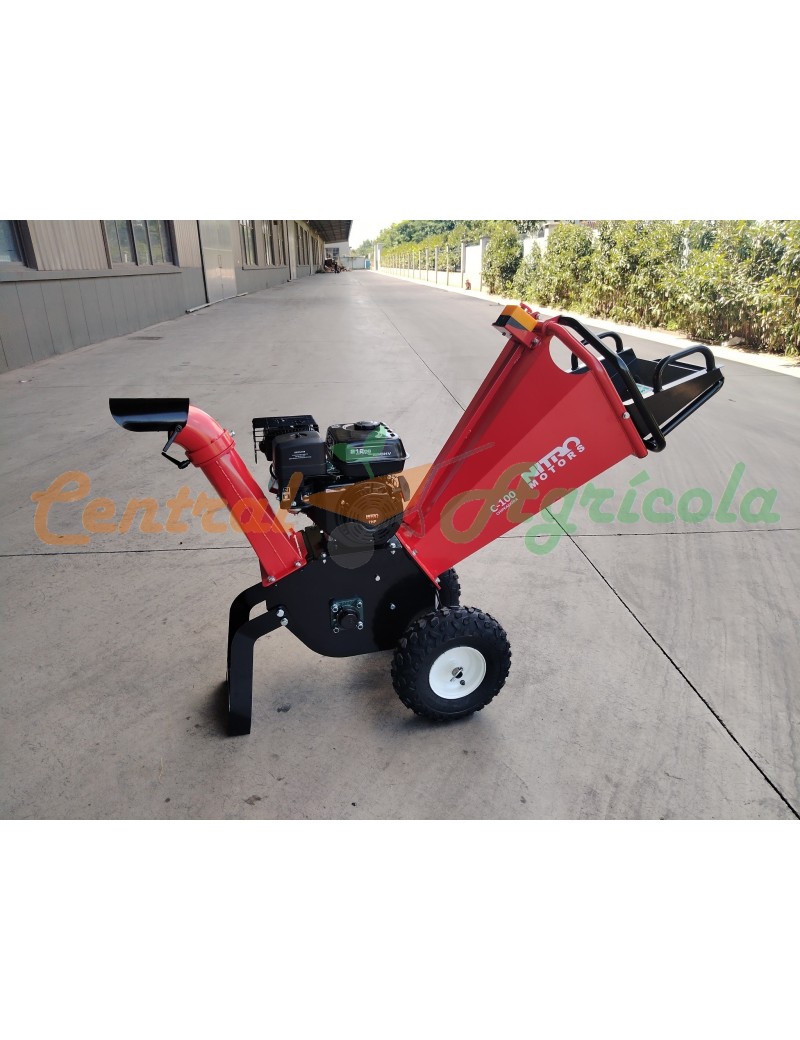 Chipeadora Profesional a Gasolina 7hp Ajustable 4 Pulgadas Nitro