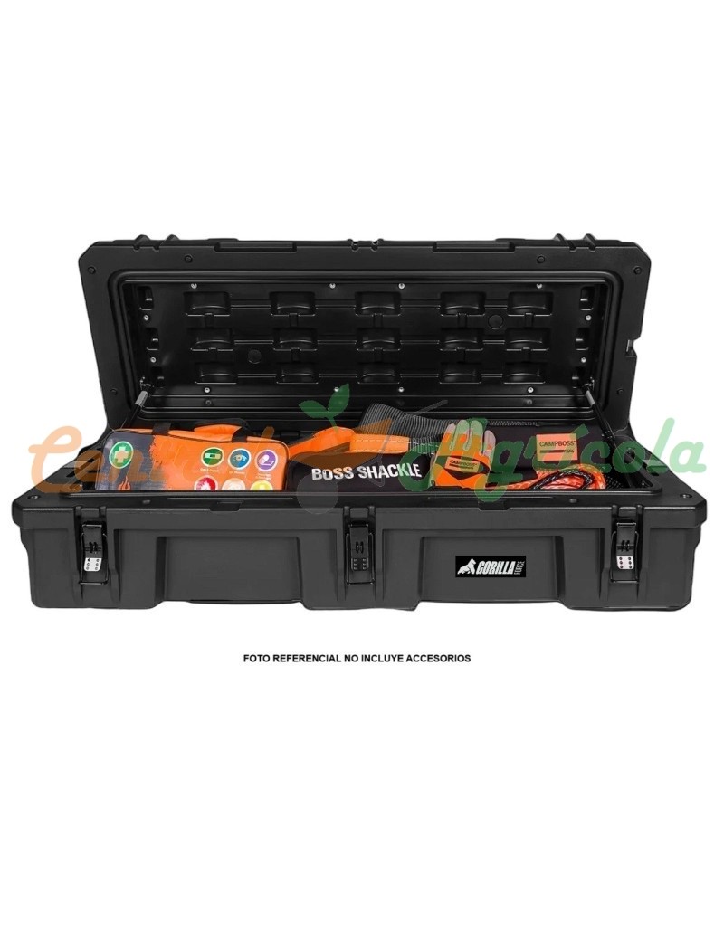 Caja Rotomoldeada 83lts multipropósito con organizador y bombines