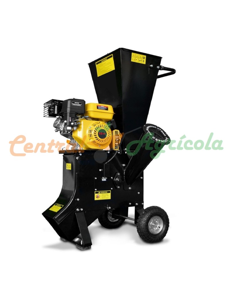 Chipeadoras de Ramas y Troncos de 7 hp 13 hp 15 hp partida eléctrica