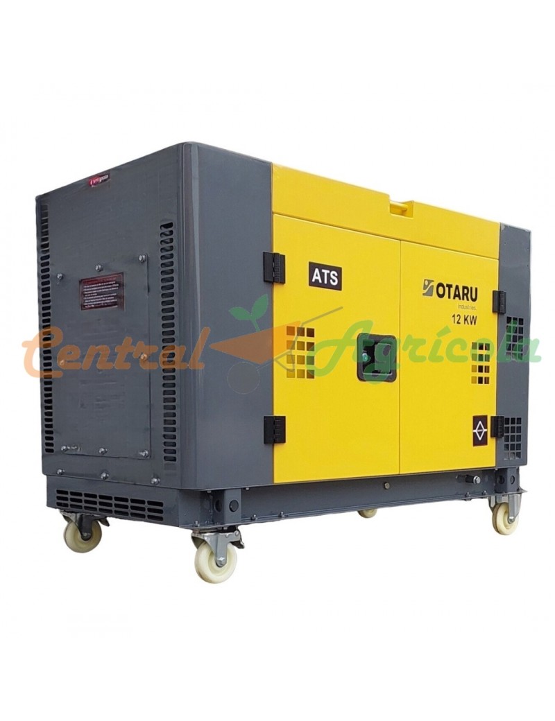 Generador Diesel 12kw Silencioso 220v Monofásico 2 Cilindros en V con ...