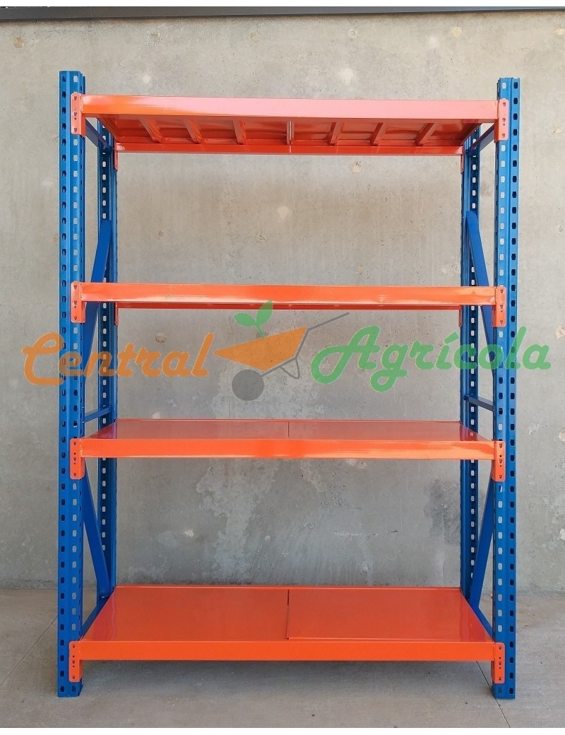 Rack Estantería Metálica Estante Repisa Mecano Bodega Almacen Hogar