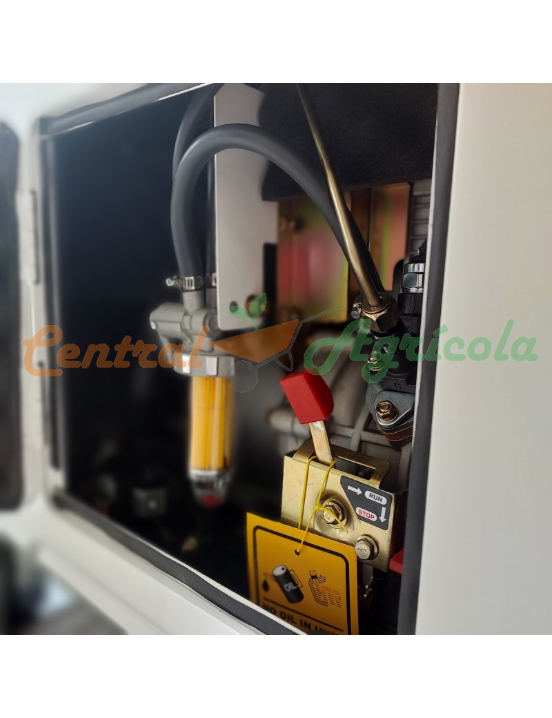 Generador Diesel 7kw Insonorizado 66dB Monofásico Otaru Control Remoto ...