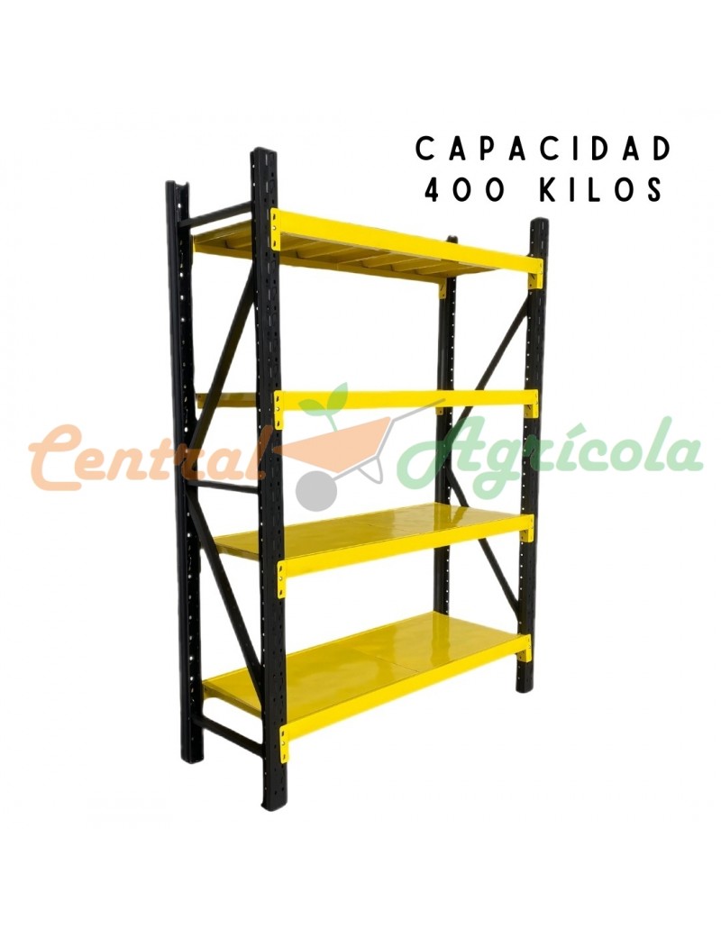 Rack Estantería Metálica Estante Repisa Mecano Bodega Almacen Hogar