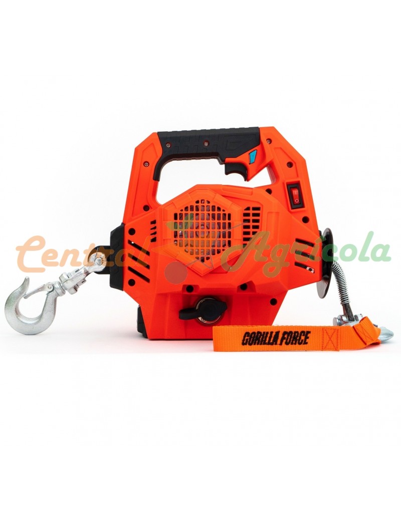 Tecle Grúa Pluma Gorilla Force 500kg Winche Piola Sintética 12 mts.