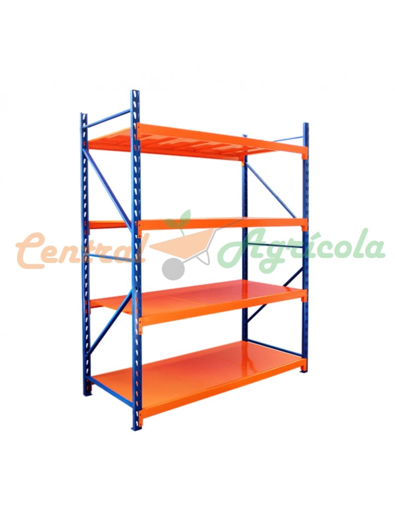 Rack Estantería Metálica Estante Repisa Mecano Bodega Almacen Hogar